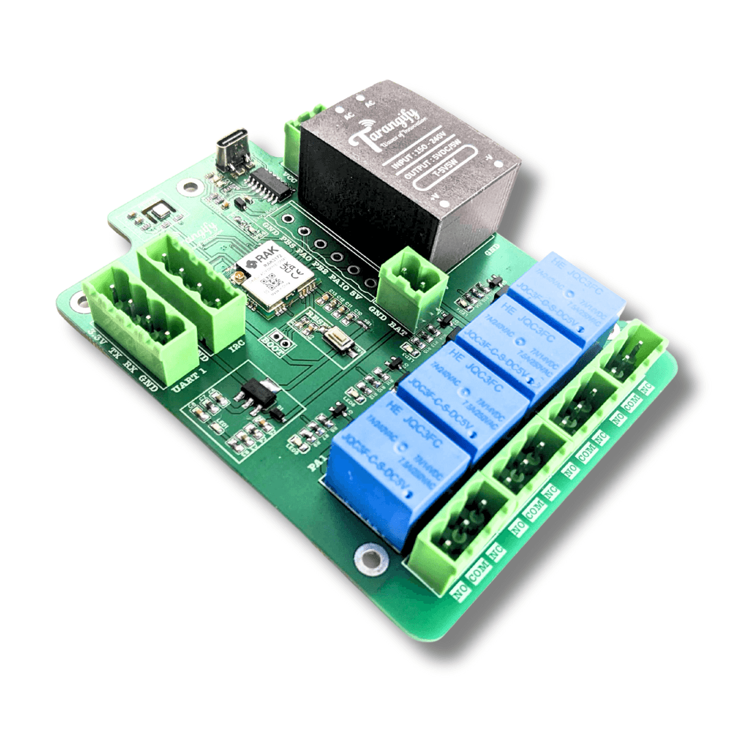 Tarangify RAK3172 LoRa Relay Node for IoT Control – ThingsLinker Store